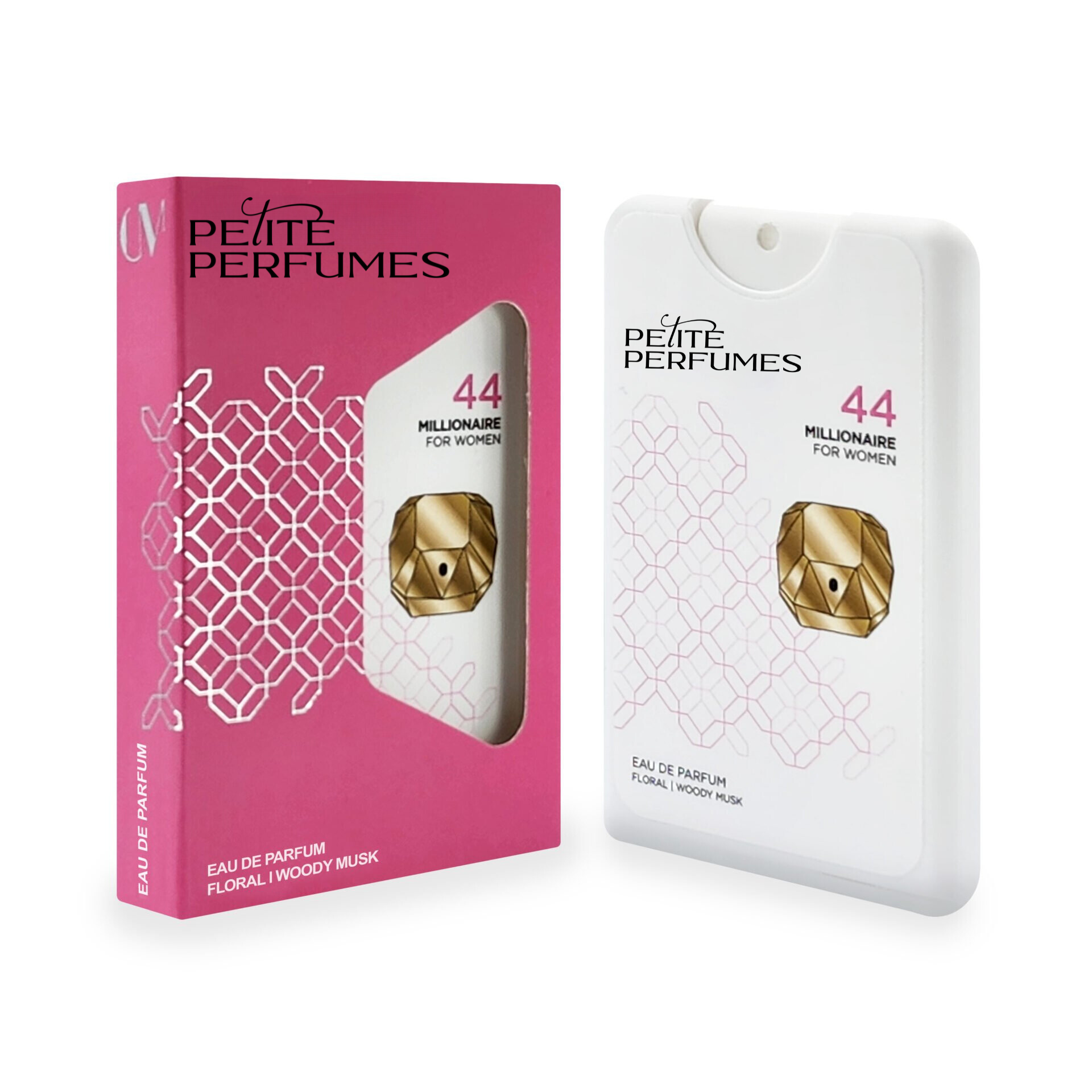 Pocket 44 Millionaire Eau De Parfum For Women – 18ml – Petite Perfumes